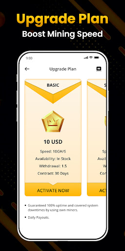 BTC Mining Crypto Cloud Miner app download latest version 4.0