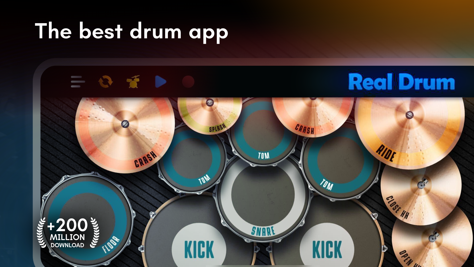 Real Drum electronic drums set MOD APK v11.4.3 (Unlocked) Download