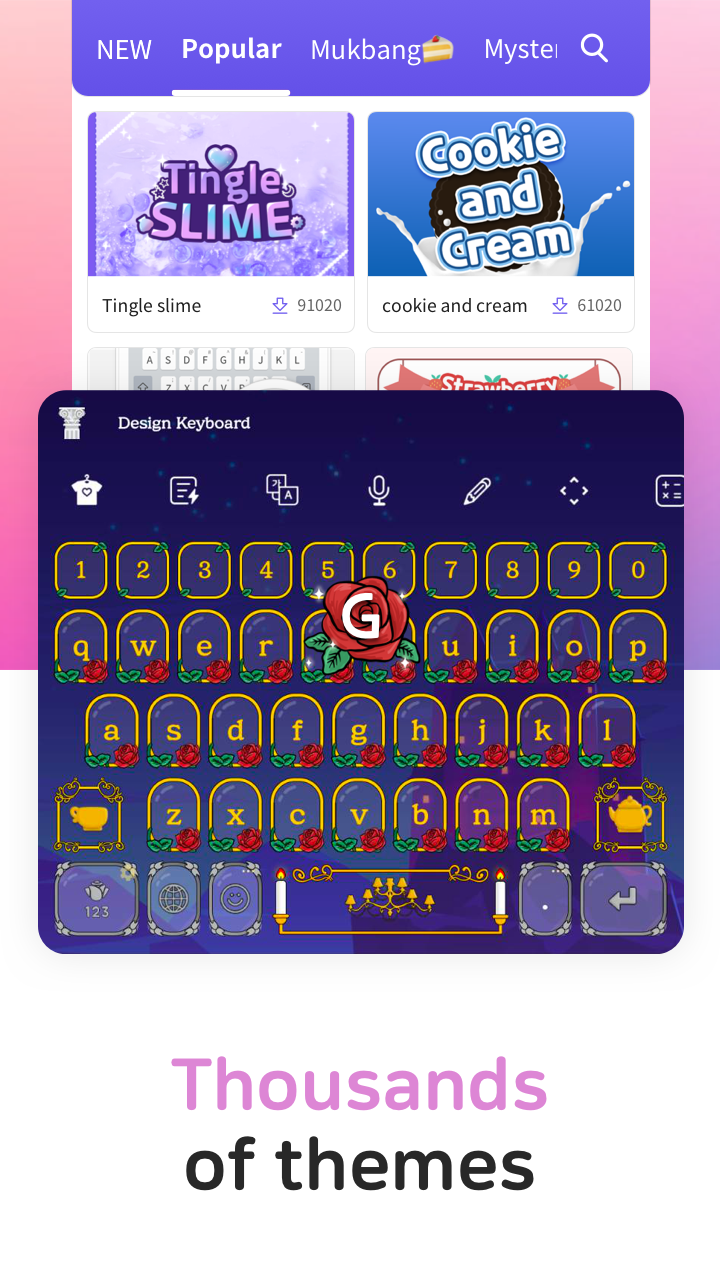 Design Keyboard - Fonts, Emoji MOD APK v8.5.3 (Unlocked, Premium) Download